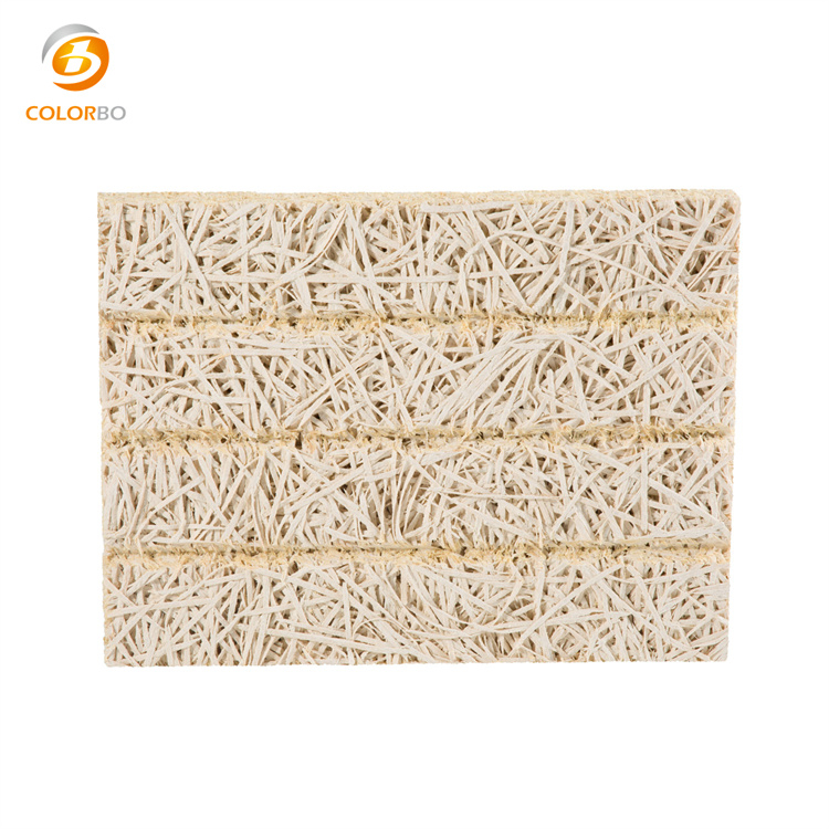Fiber Decoration Wood Wool Acoustic Panel - Buy Decorative soundproof ...